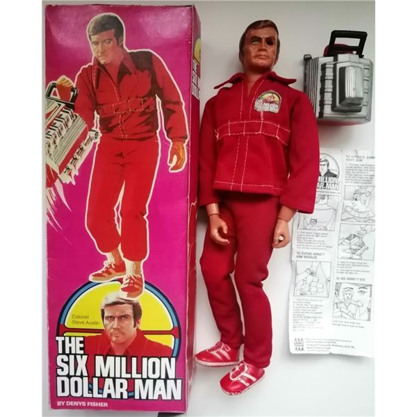 Vintage The six million dollar man action figure
