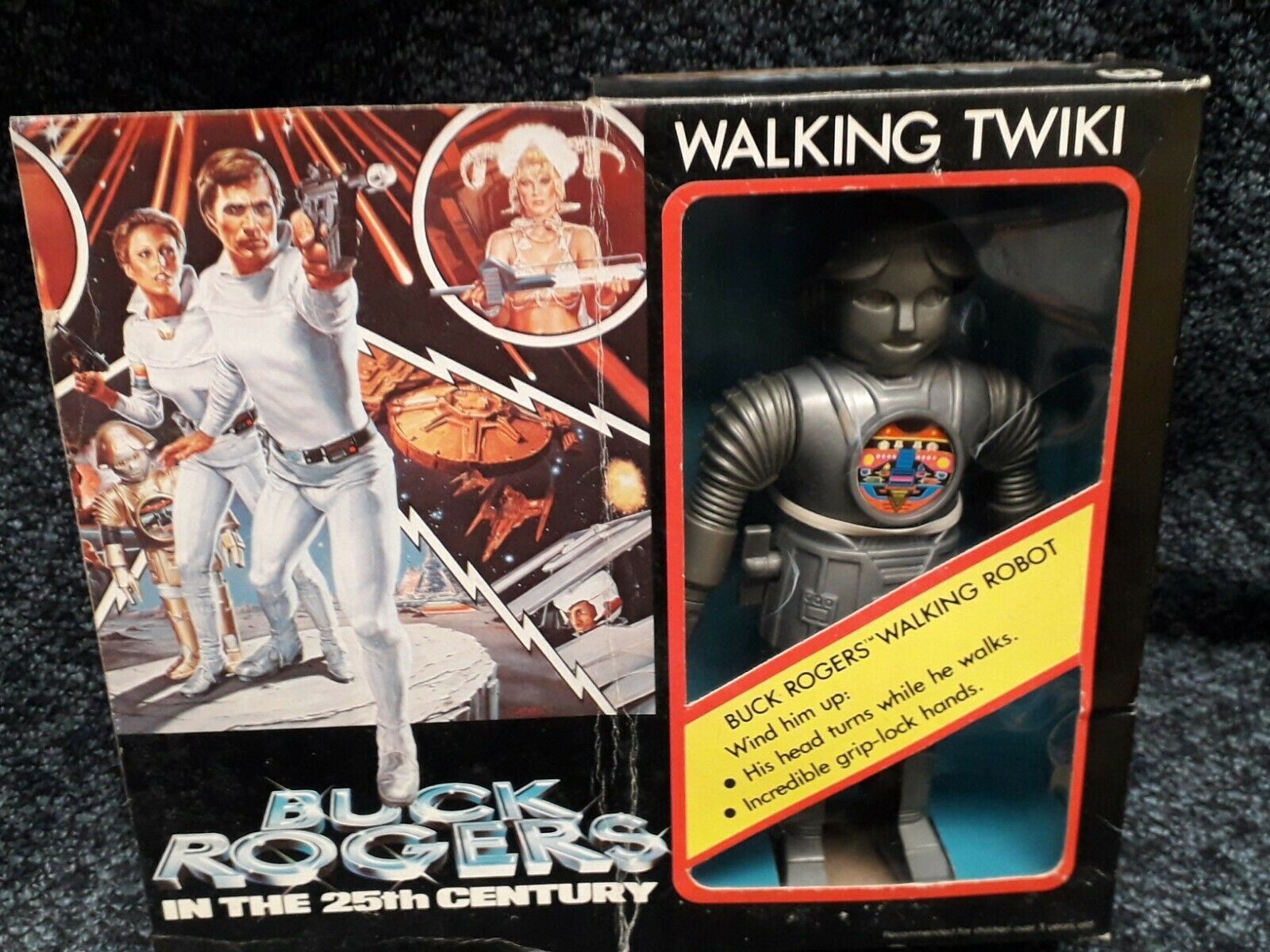 Buck Rogers Robot 1979 Walking TWIKI Boxed