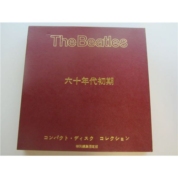 THE BEATLES JAPANESE RED BOX SET 1827 4 X CDs THE BEATLES LIVE BOOK ...