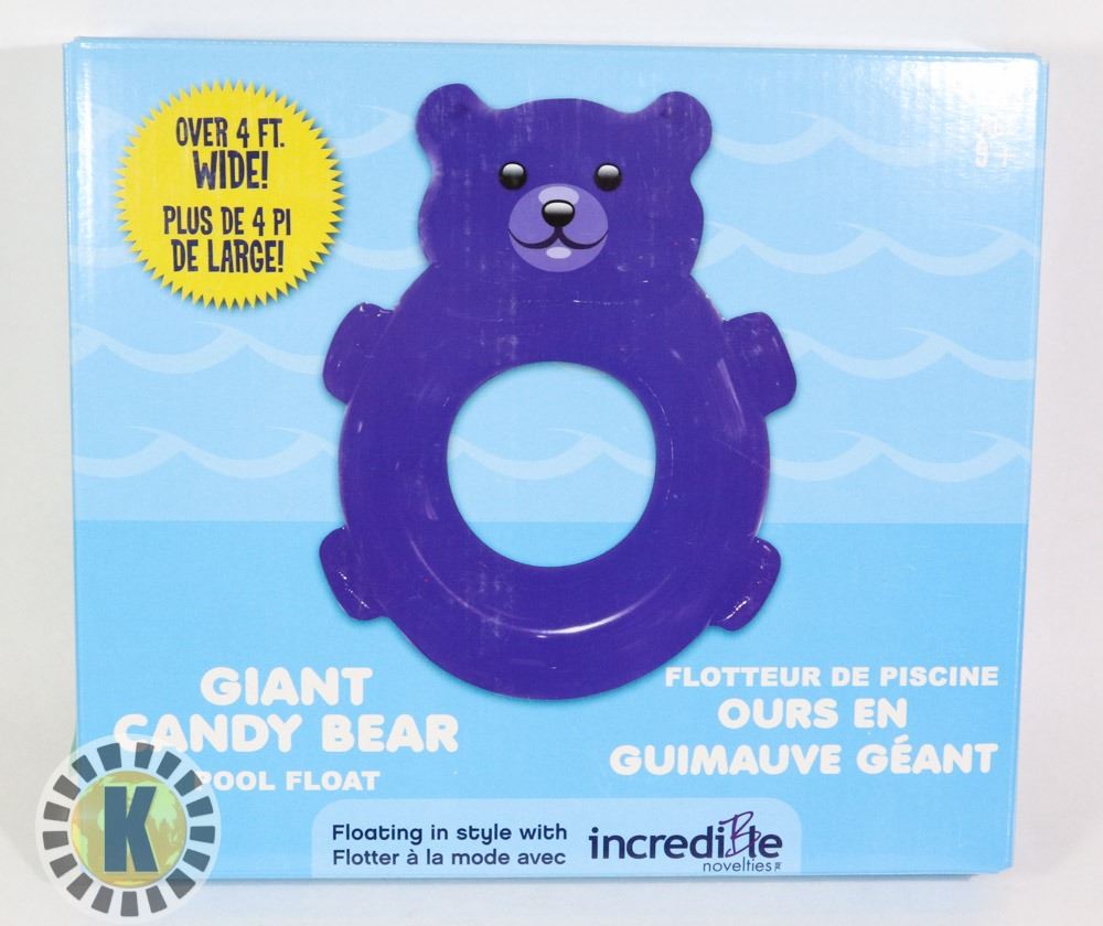 NEW BLUE GIANT CANDY BEAR POOL FLOAT