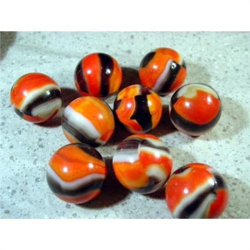 BB Marbles: 6 Marble King Rainbow Wasps