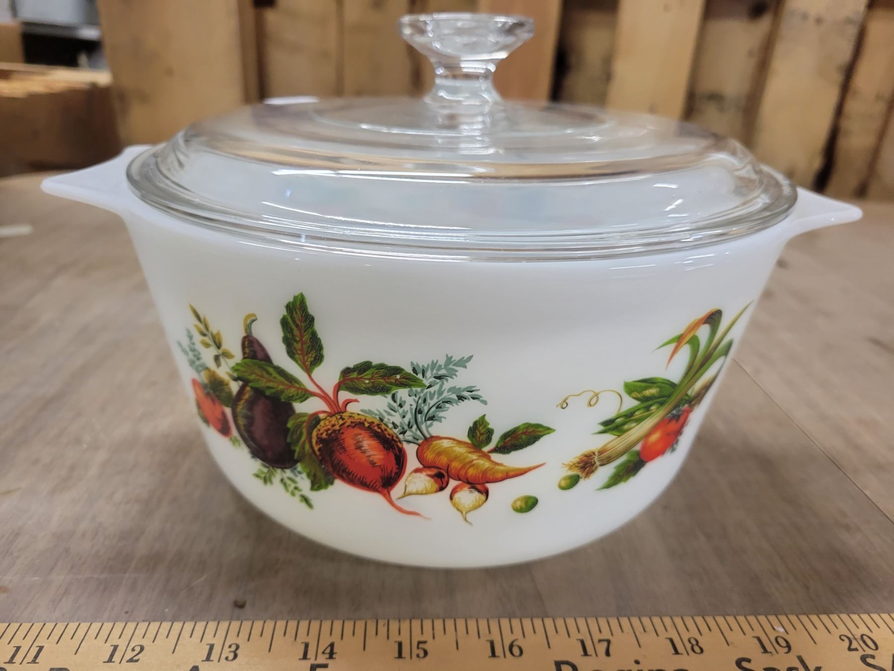 Pyrex England - Market garden Tuscany vegetables