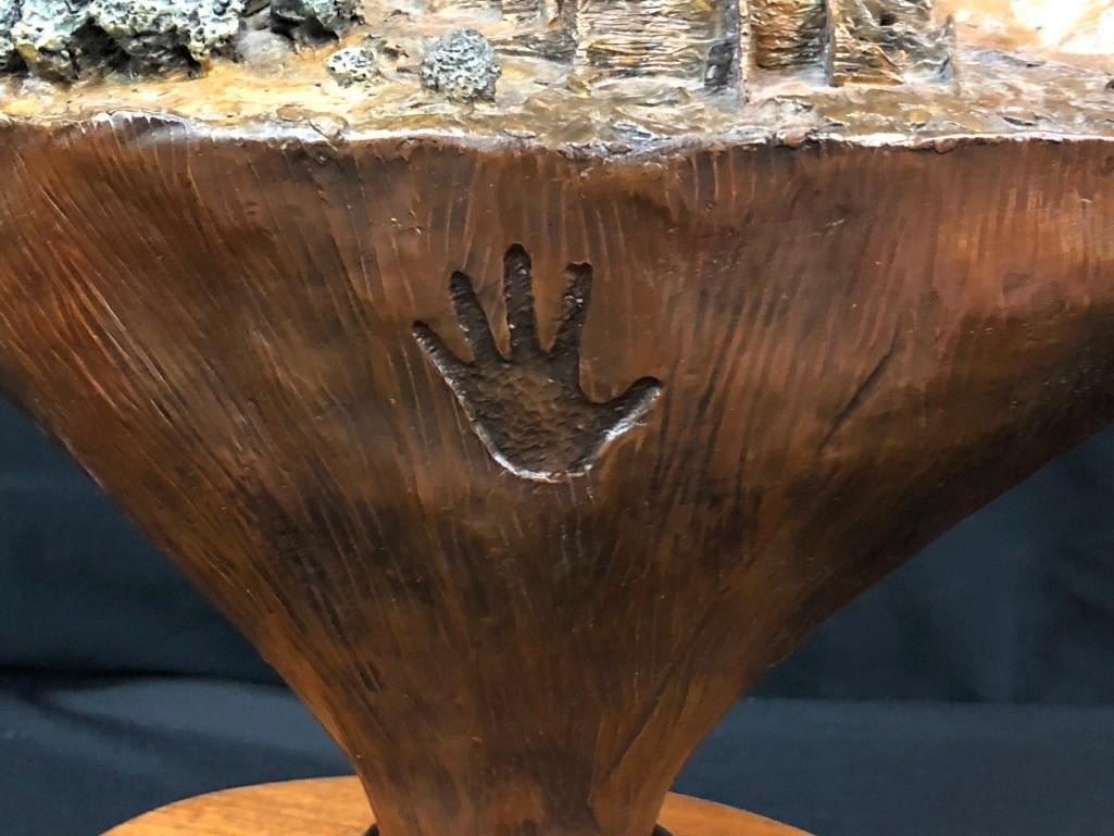 Through the Eyes of the Ancient One-A Bronze Sculpture by Known Artist ...