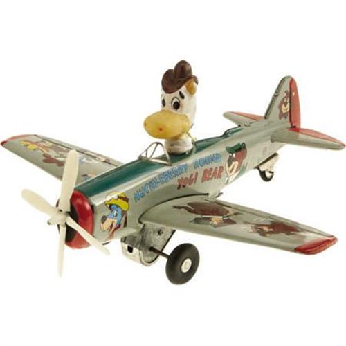 Quick Draw McGraw Animal Airplane Friction Toy