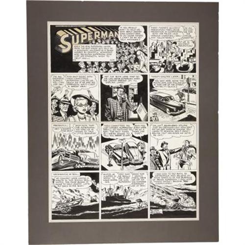 Wayne Boring - Superman Sunday Comic Strip #503