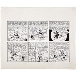 Bobby London - Dirty Duck Comic Strip Orig. Art