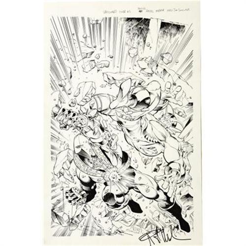 Angel Medina, Jim Sinclair Vanguard #5 Cover Art