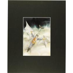John J. Muth - Moonshadow #4 Cover Original Art
