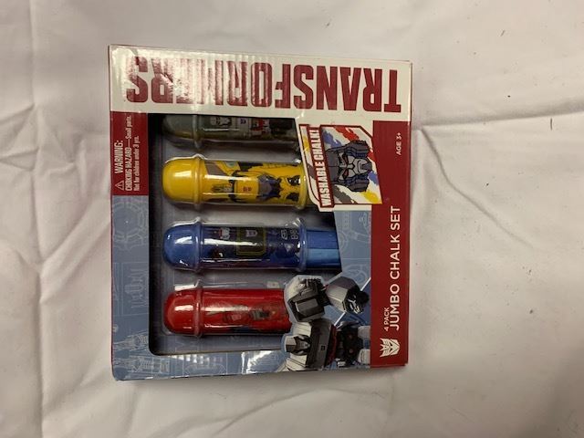 TRANSFORMERS CHALK SET