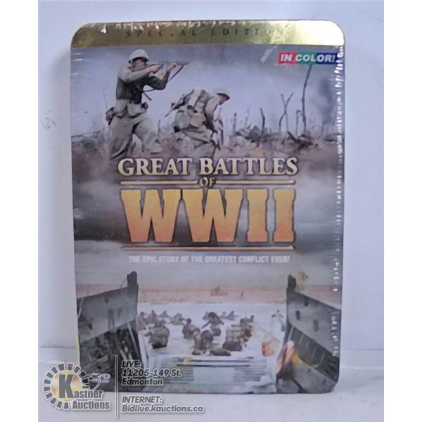 GREAT BATTLES OF WWII IN COLOR DVD SET