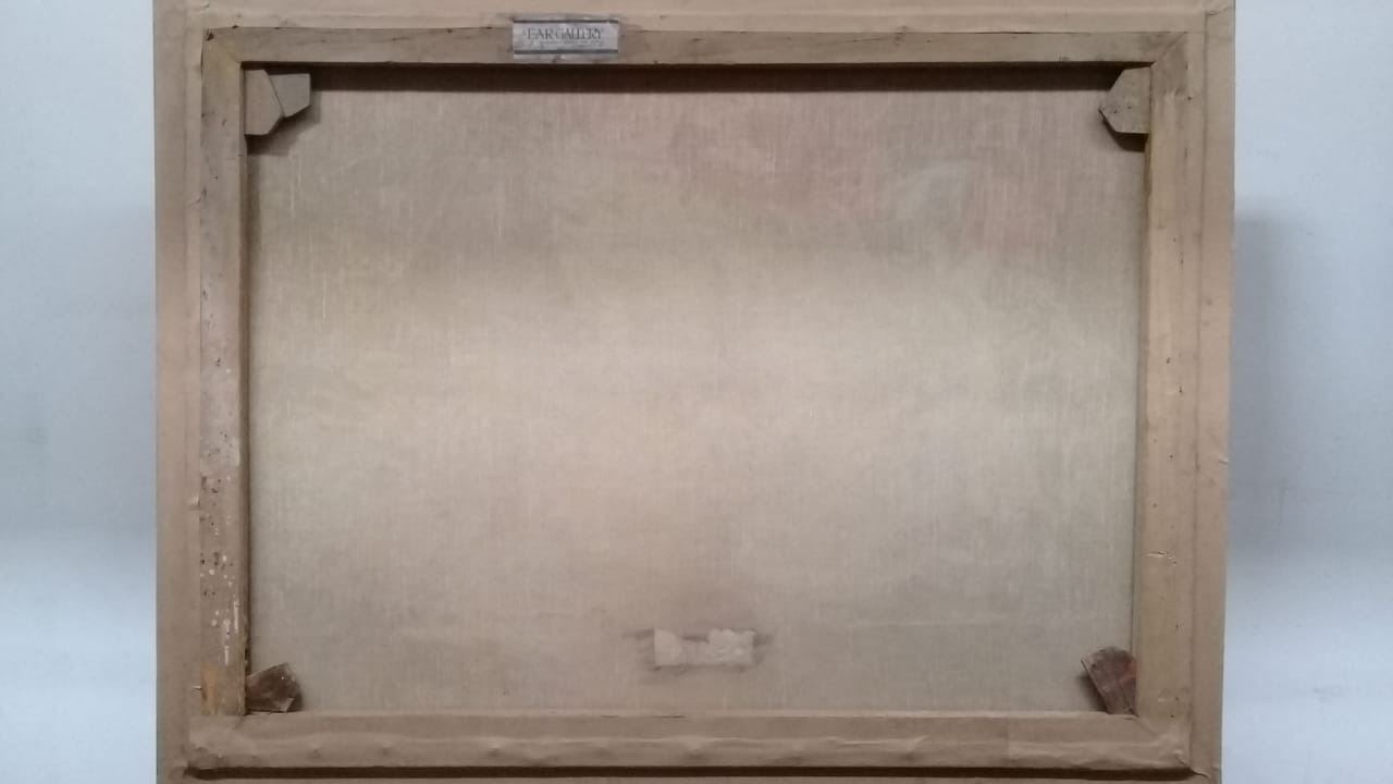 Tilsa Tsuchiya (1928 - 1984) - Antique Oil canvas painting / Rayism ...