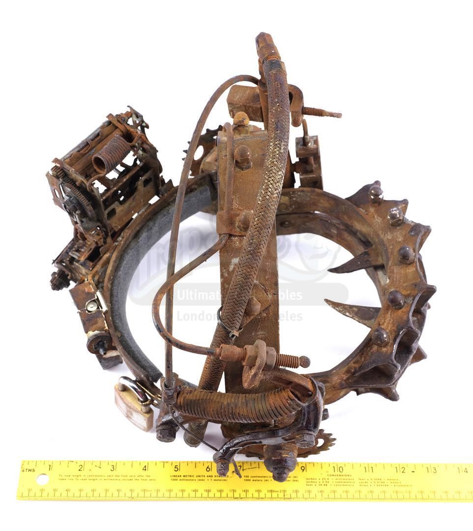 Lot # 227: SAW (2004) - Amanda Young's (Shawnee Smith) Screen-Matched Reverse Bear Trap