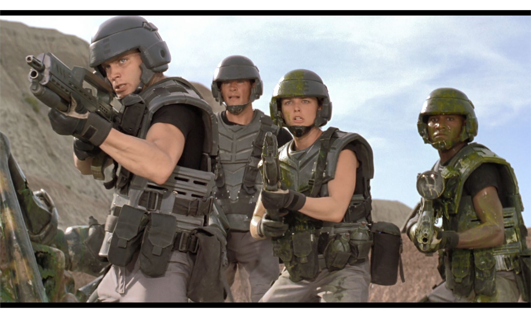 Lot # 352: STARSHIP TROOPERS (1997) - Sugar Watkins' (Seth Gilliam ...