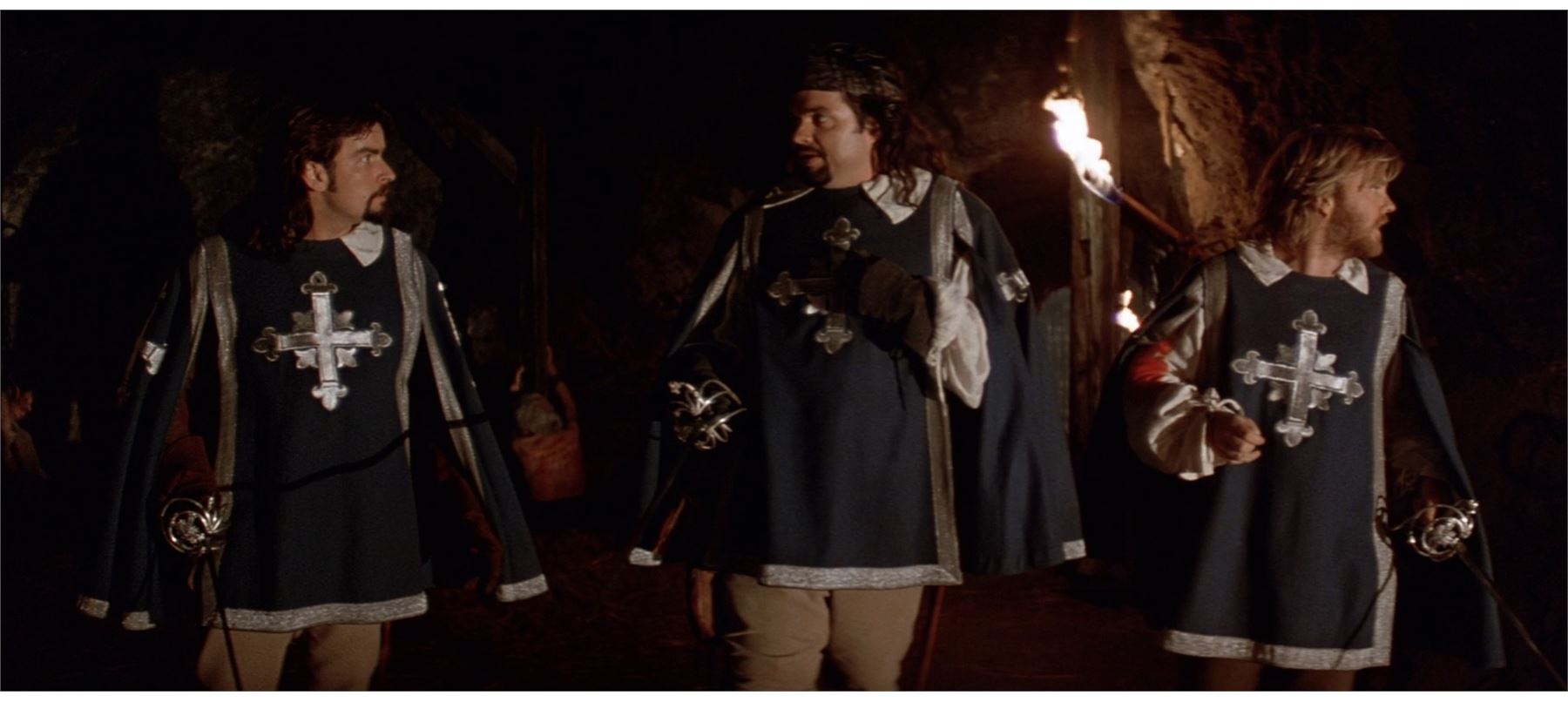 Lot # 379: THE THREE MUSKETEERS (1993) - Aramis' (Charlie Sheen) Screen ...