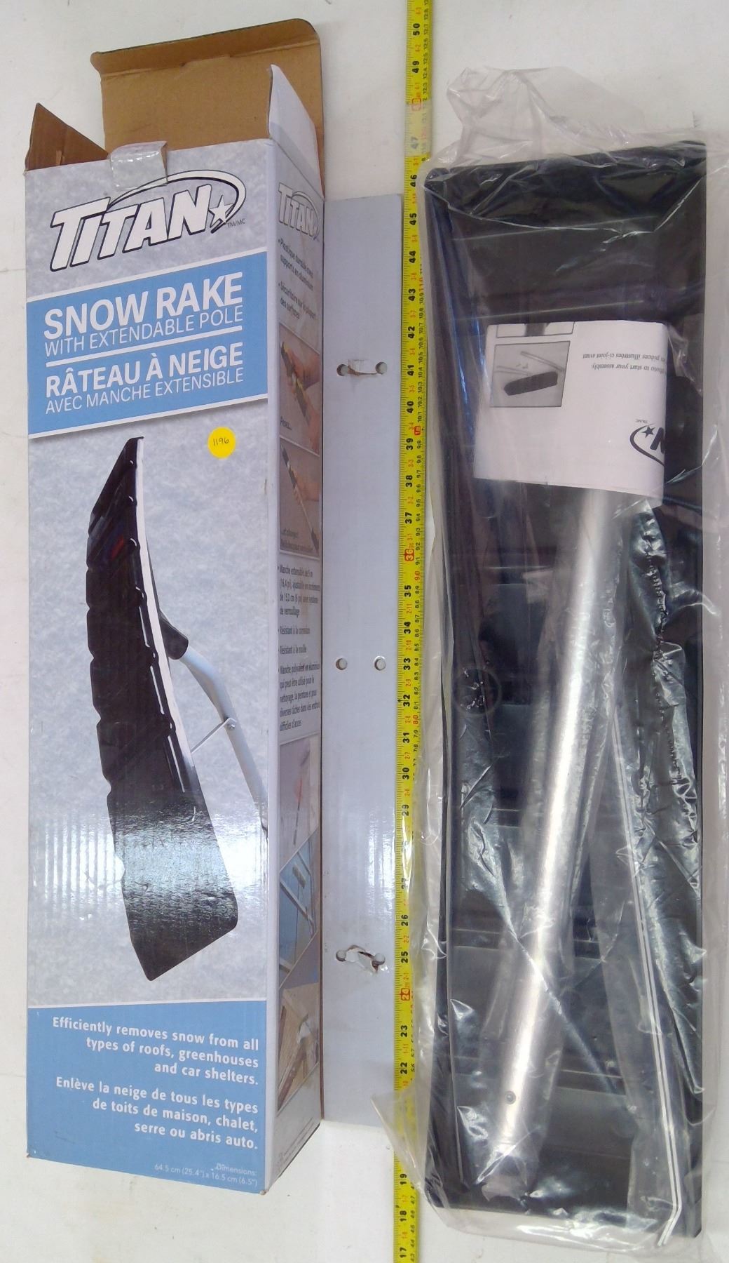 Titan Snow Rake - Schmalz Auctions