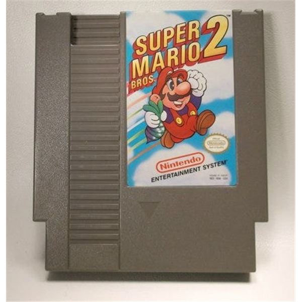 Nintendo NES Super Mario Bros 2 Game