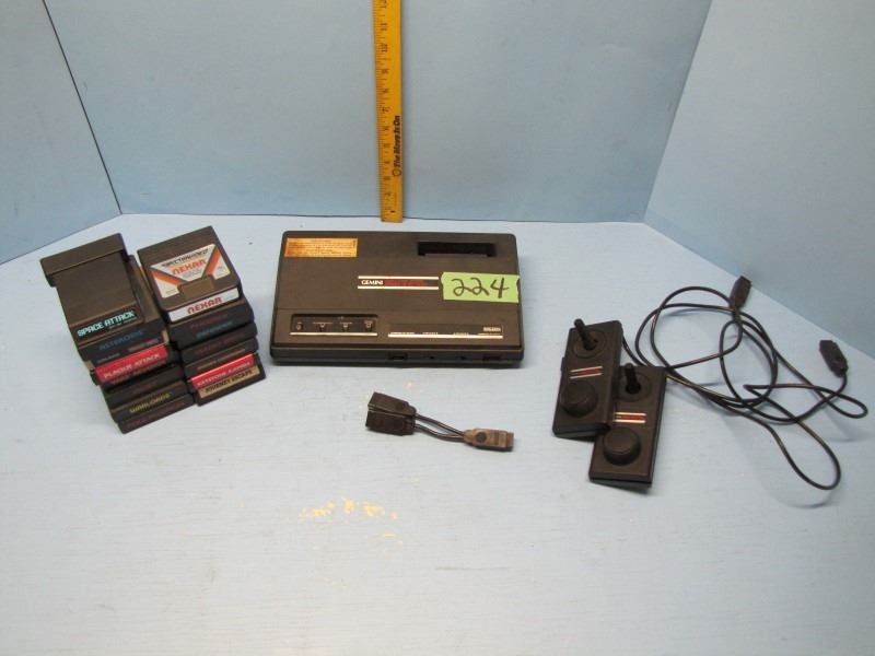 vintage Gemini video game system - not sure if these are all the ...