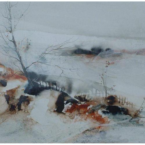 Patricia Davis Ganek mixed media abstract