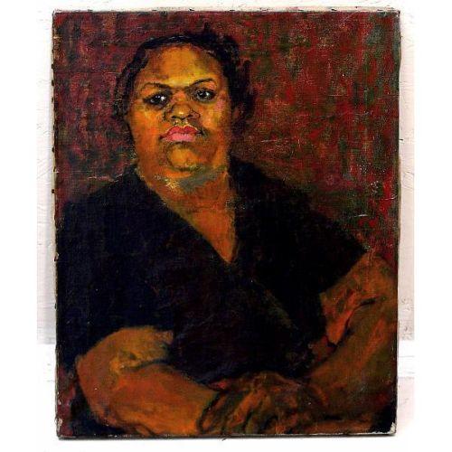 Millicent Baron portrait of Edna Kelly
