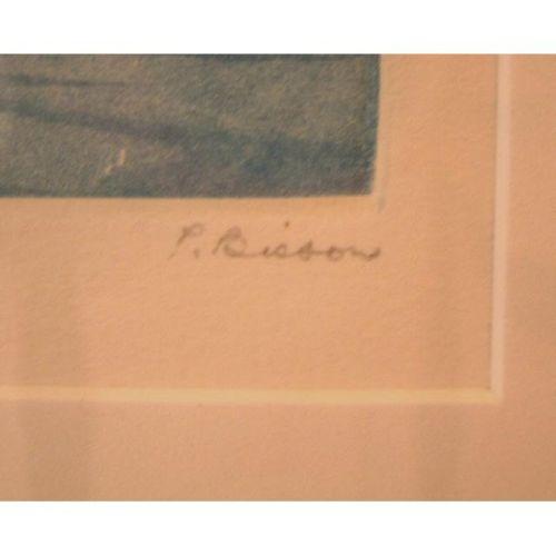 The Wharf by P Bisson in limited edition