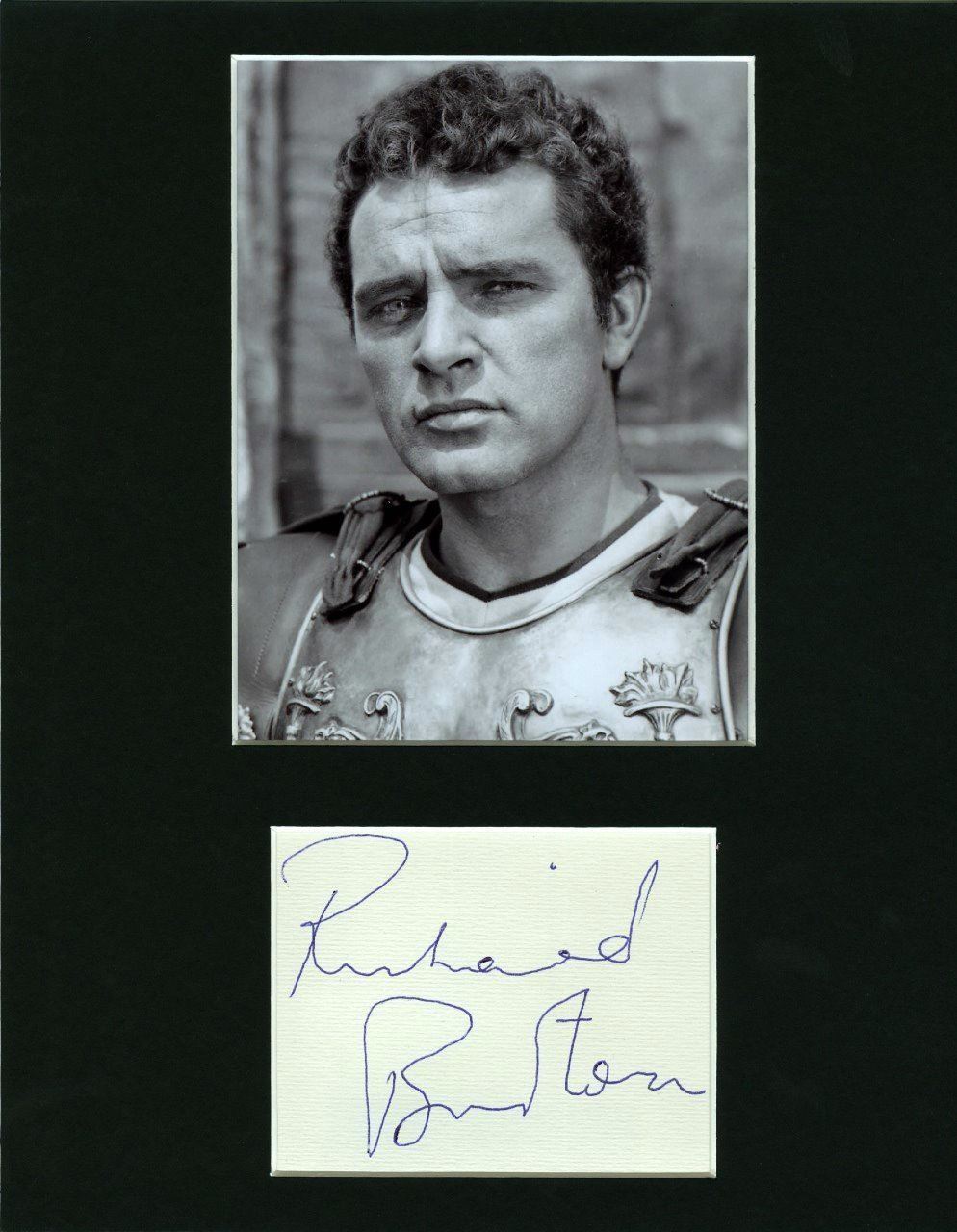 Richard Burton autograph. (1925-1984).