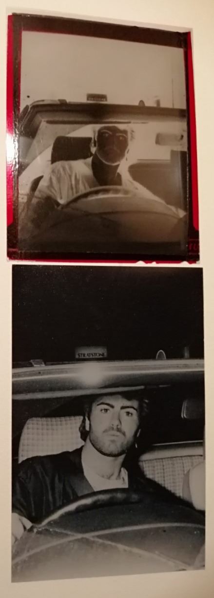 George Michael vintage negative.