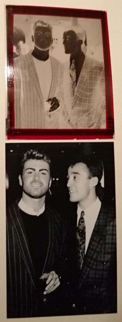 George Michael vintage negative.