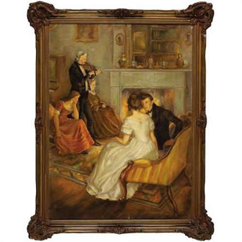 SPASSMACHER, Courtship Scene in the Parlor
