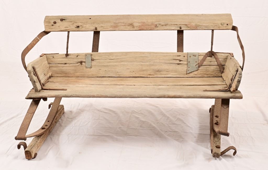 Vintage Wagon Buck Bench Seat