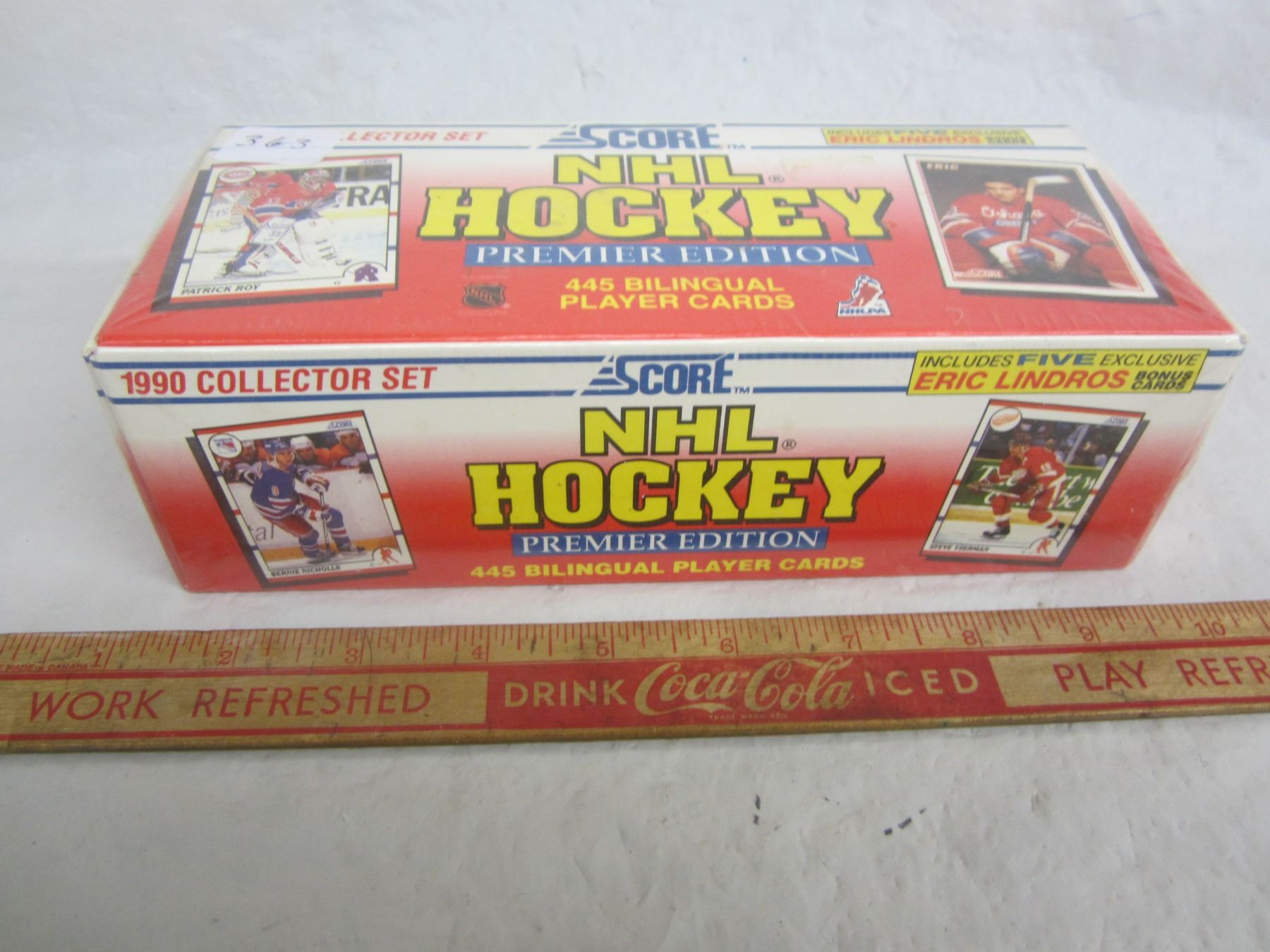 Score 1990 Factory Sealed Bilingual Hockey Set. - Schmalz Auctions