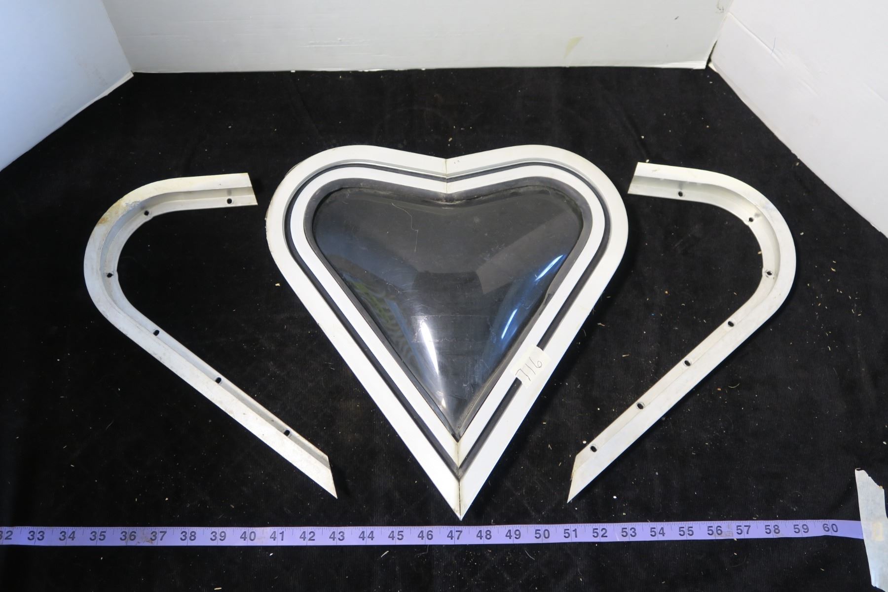 Retro Heart Shaped Van Window