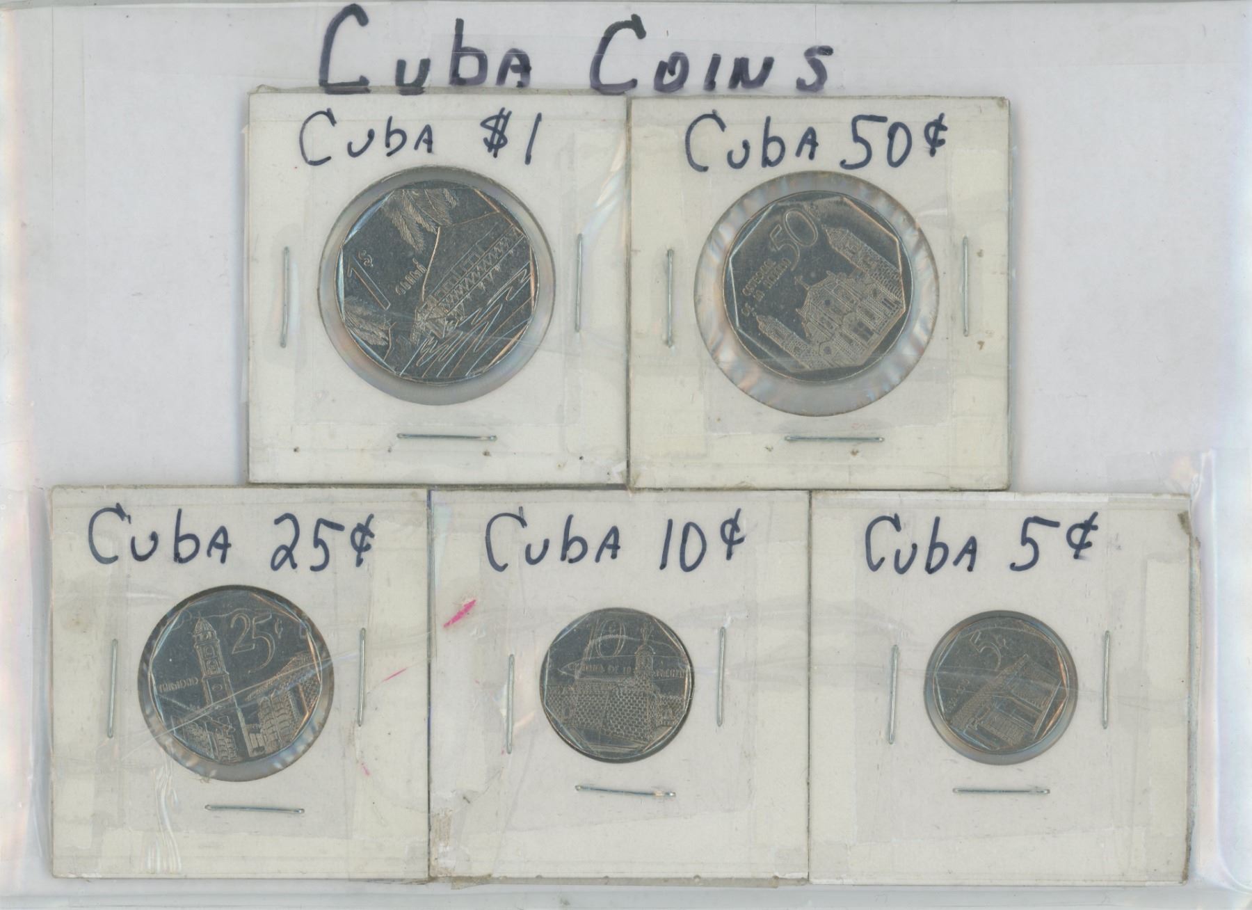 Set Of Cuban Coins - Schmalz Auctions