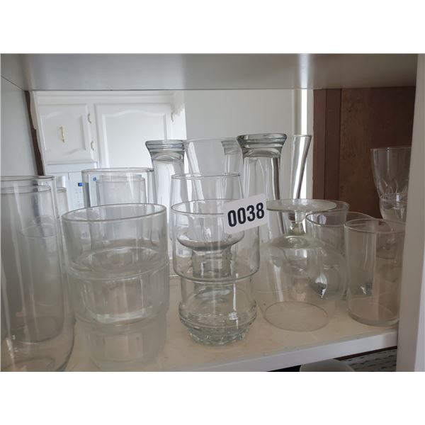 Assorted Glass Ware