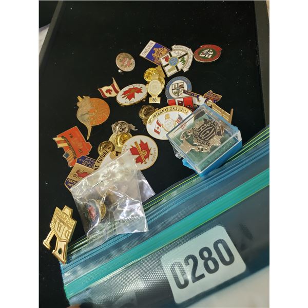 Assorted Pins Beck Auctions Inc
