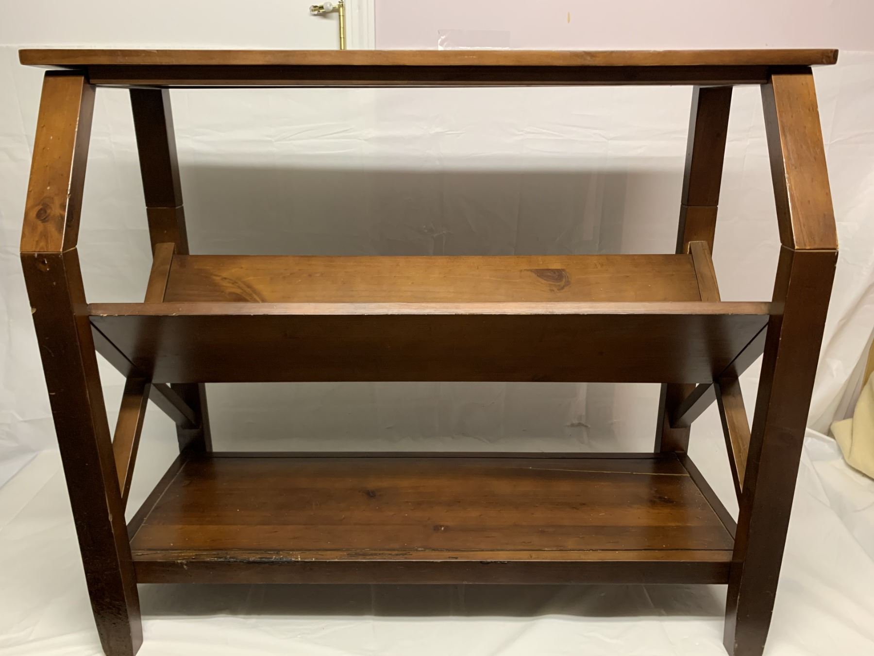Cross Hatch Bookcase