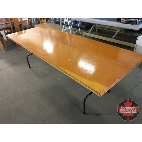 Plywood Folding Table 3ft X 8ft Plywood Folding Table 3ft X 8ft