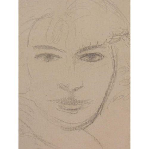 ANDRE DERAIN Sig Drawing Fauvism French Art