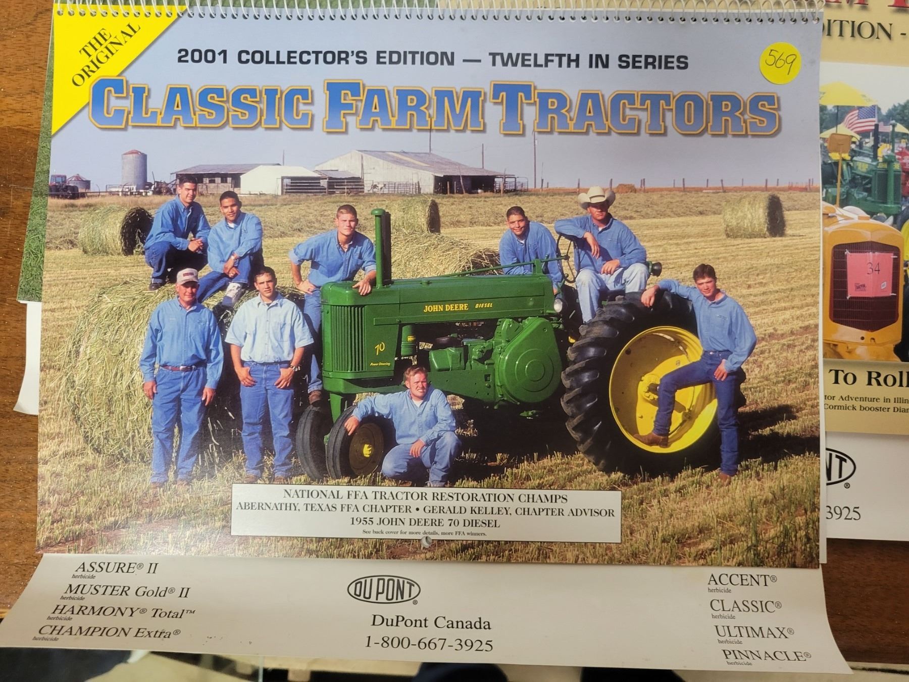 5 classic farm tractor calendars