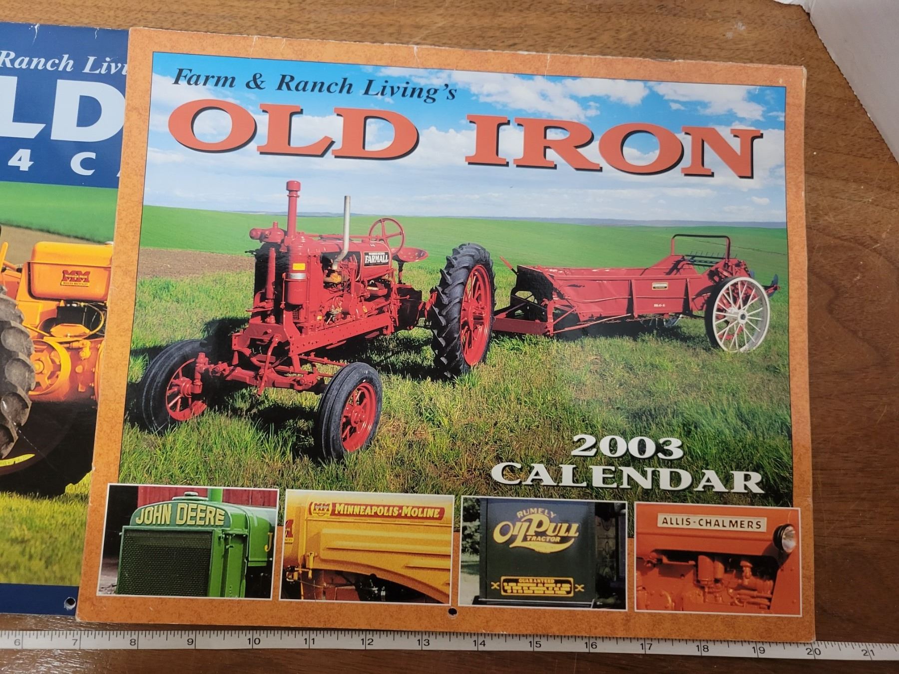 5 classic farm tractor calendars