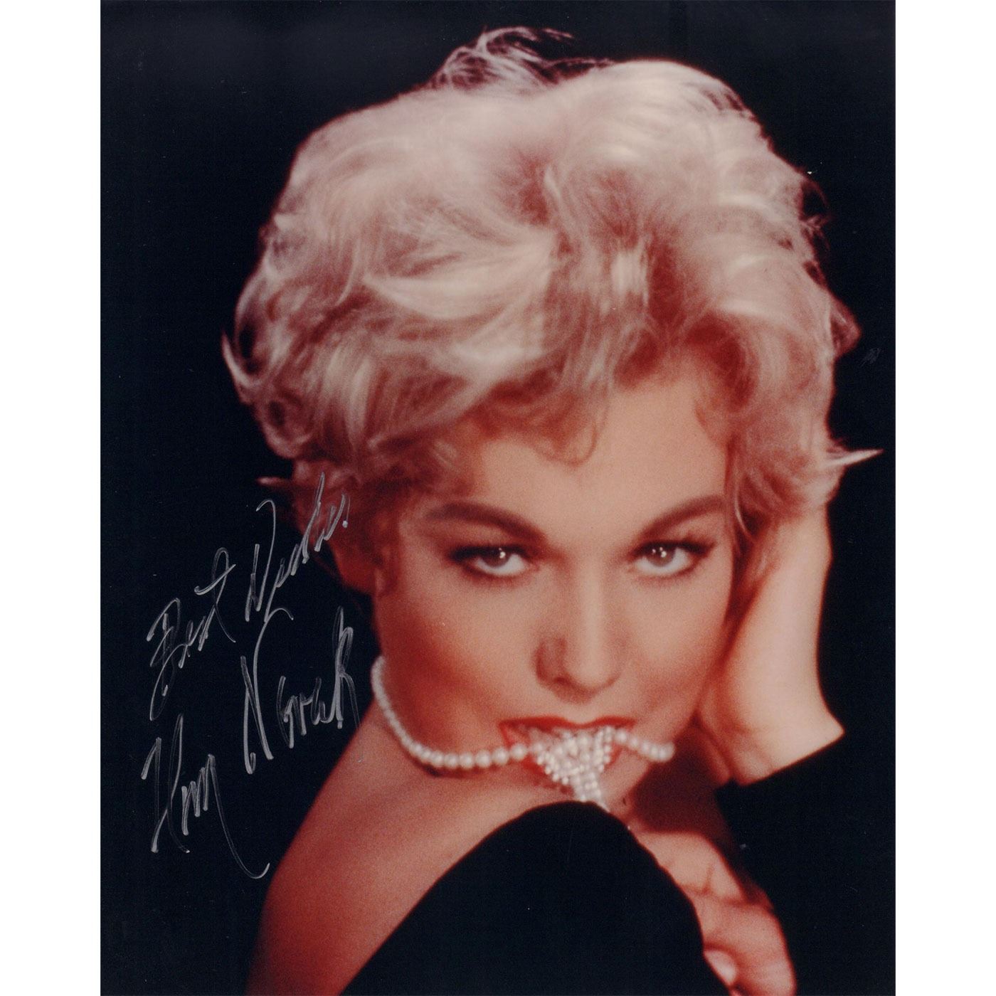 Kim Novak Photograph, Signed