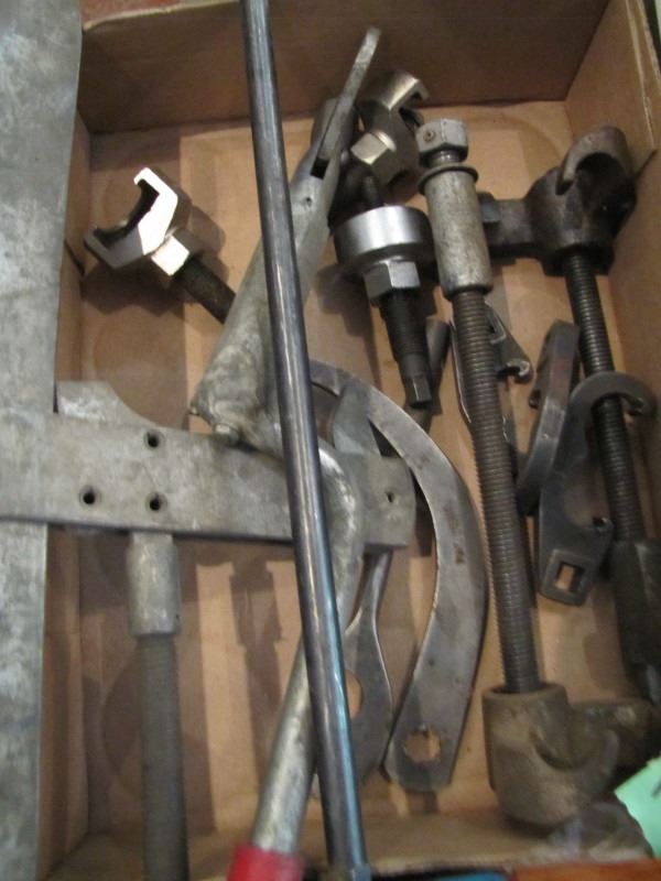 strut compressors and various specialty tools
