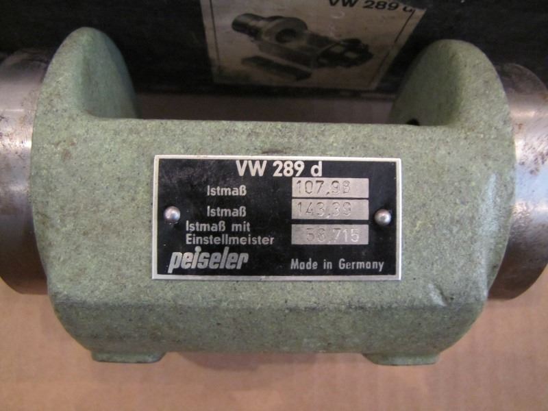 vintage Peiseler VW 289 d Trans axle transmission case Mandrell service ...