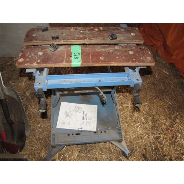 craftsman portable workbench