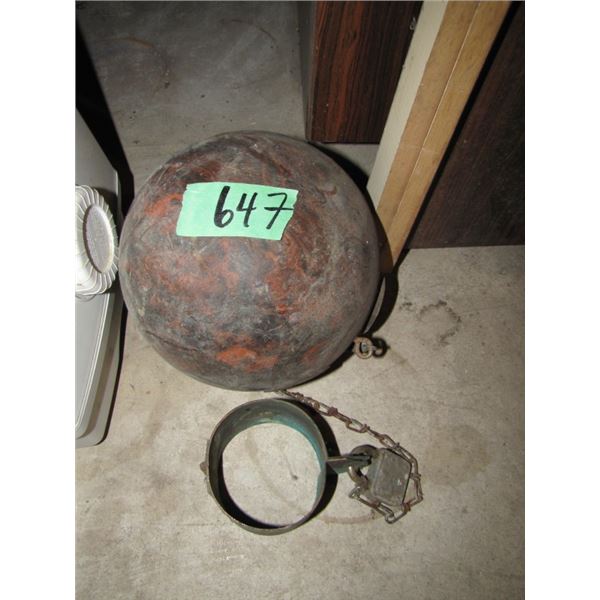 ye old ball and chain