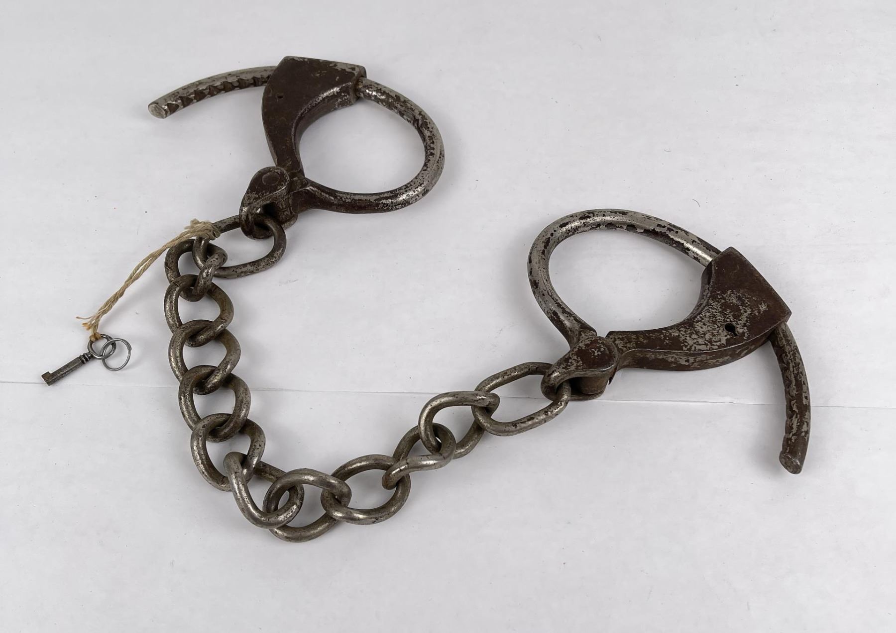 Antique Butte Montana Tower Leg Irons Handcuffs