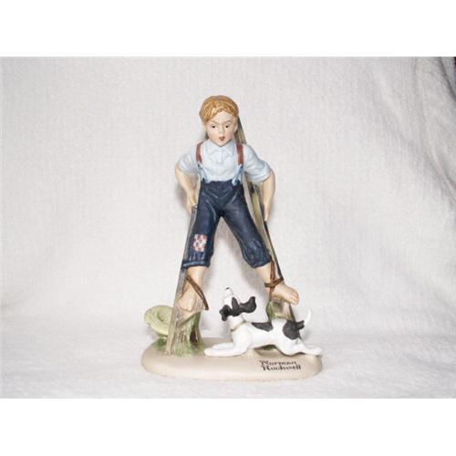 Norman Rockwell "Boy On Stilts", 1980 #1913639