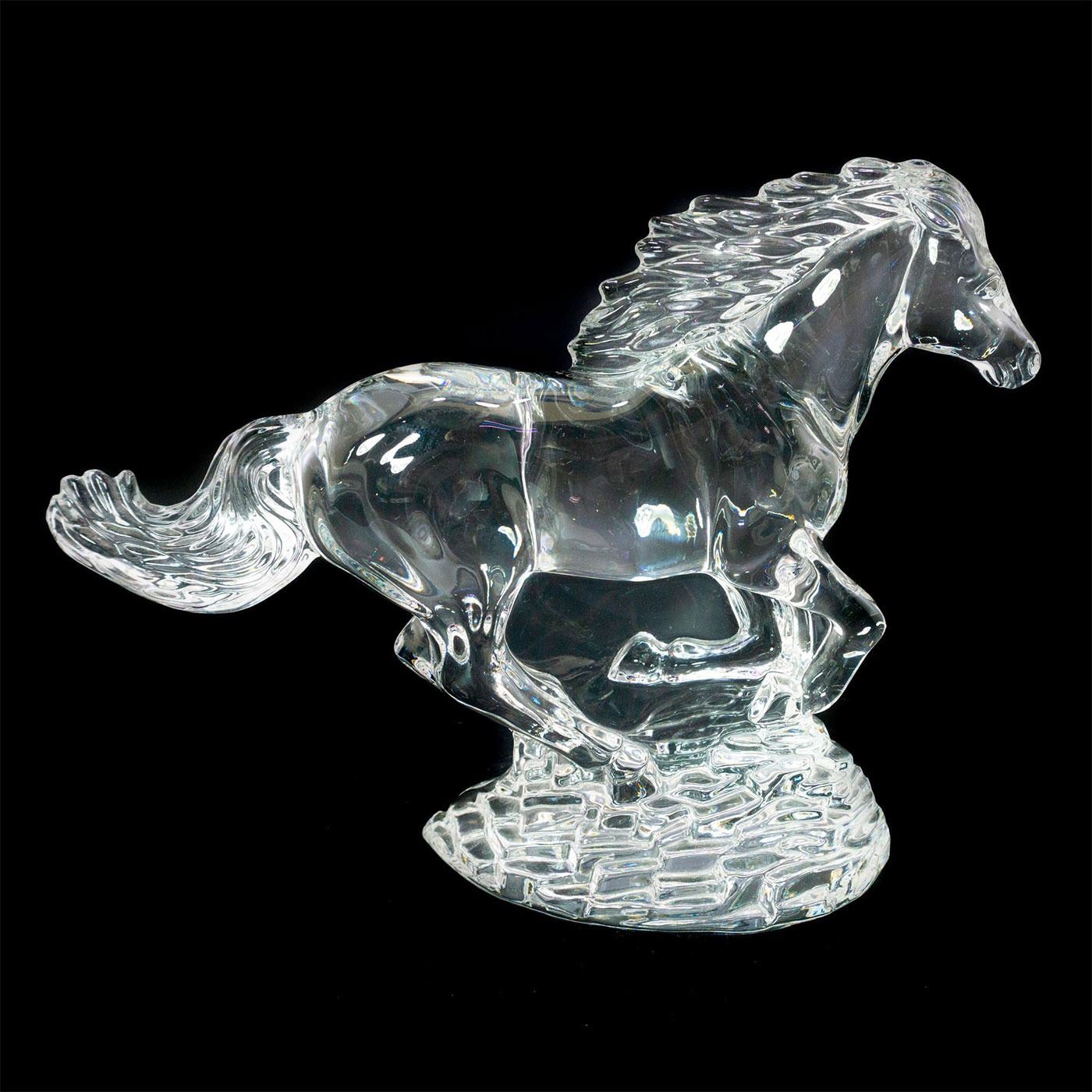 Waterford Crystal Figurine, Running Horse