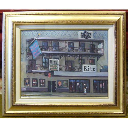 '87 Ritz Theater Broadway New York Oil Painting#1921149