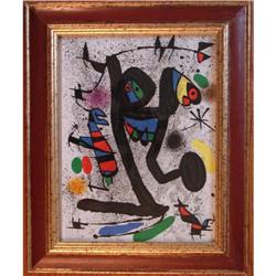 Joan Miro -- Original Lithograph, SIGNED #1940148