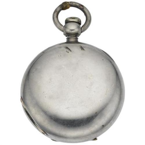 American Watch Co. Coin Silver Pocket Watch